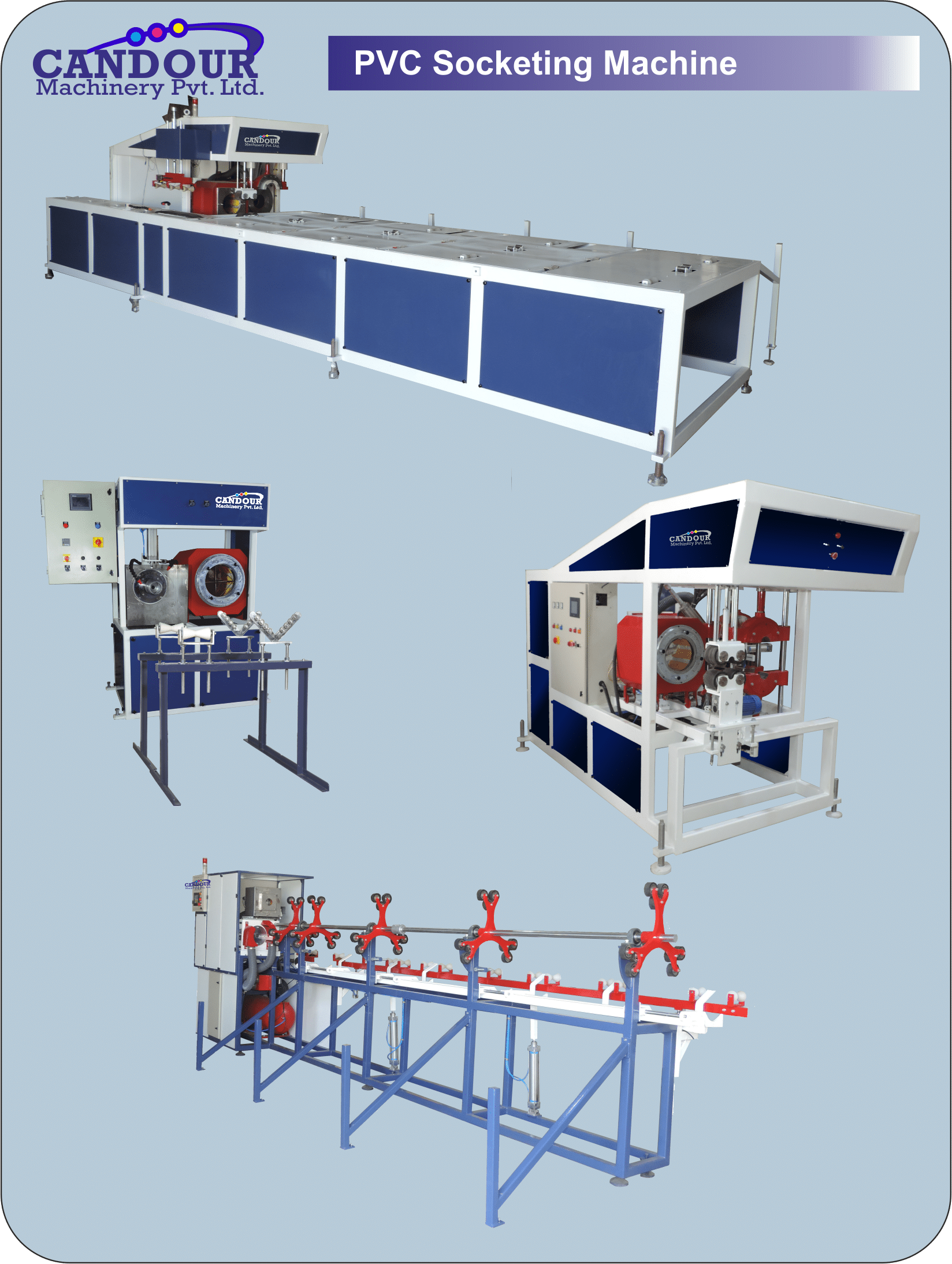 PVC Socketing Machine - SWR Socketing Machine - Candour